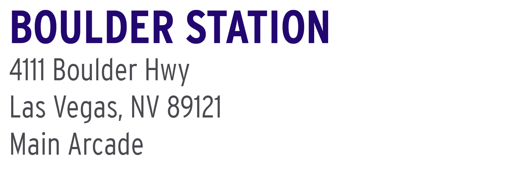 Boulder Station Pool