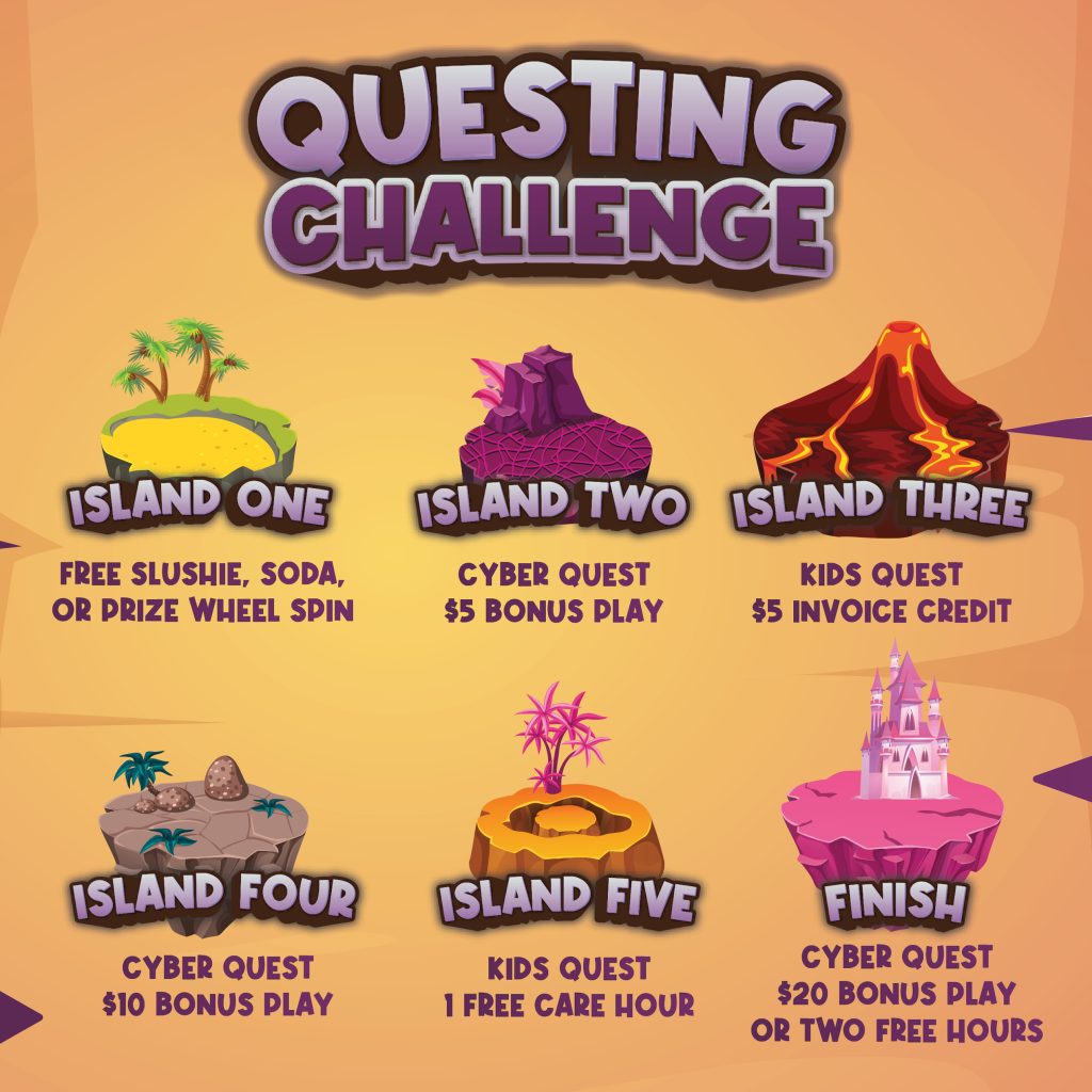 Questing Challenge at Kids Quest and Cyber Quest at Wind Creek ...